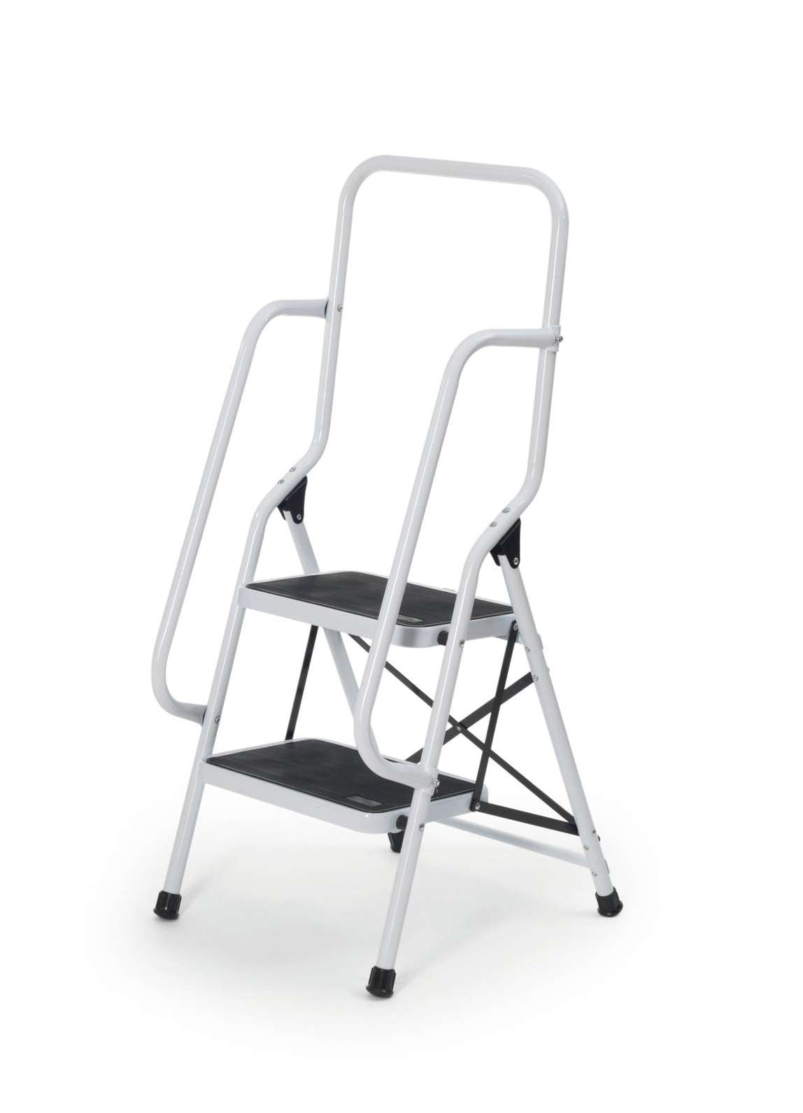 2 Step Safety Ladder with Handrail – Manx Mobility